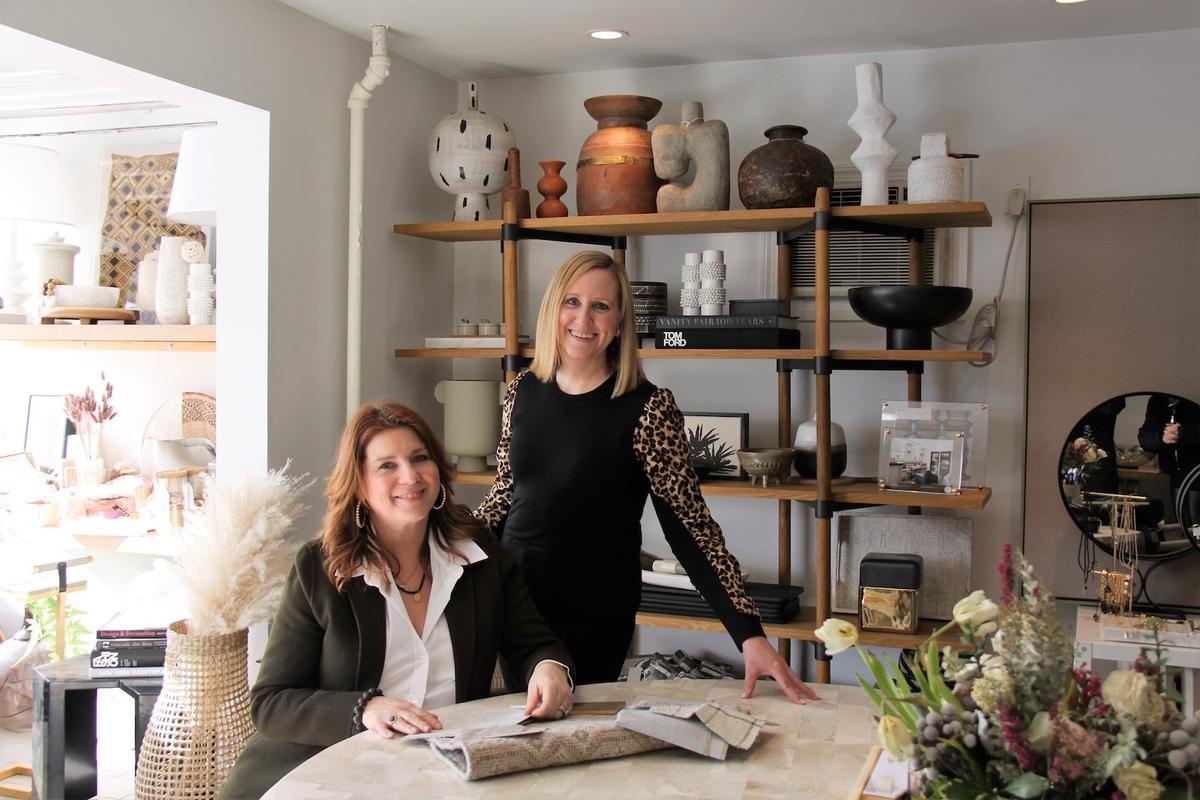 Miriam Silver Verga and Hillary Kaplan have rich rusts, mossy greens and jungle motifs on their ...