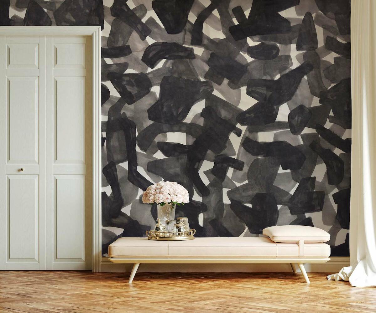 8 grayscale wall designs for some monochromatic oomph