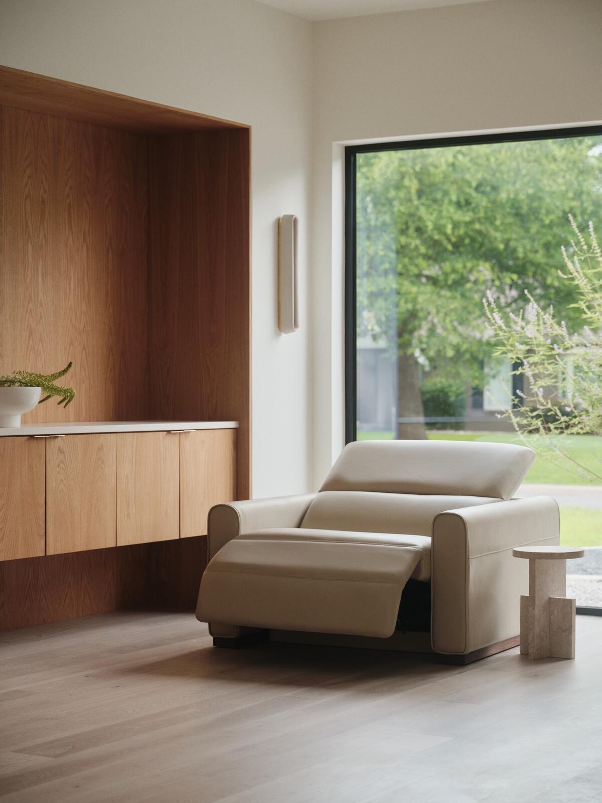 American Leather’s motion furniture makes comfort stylish