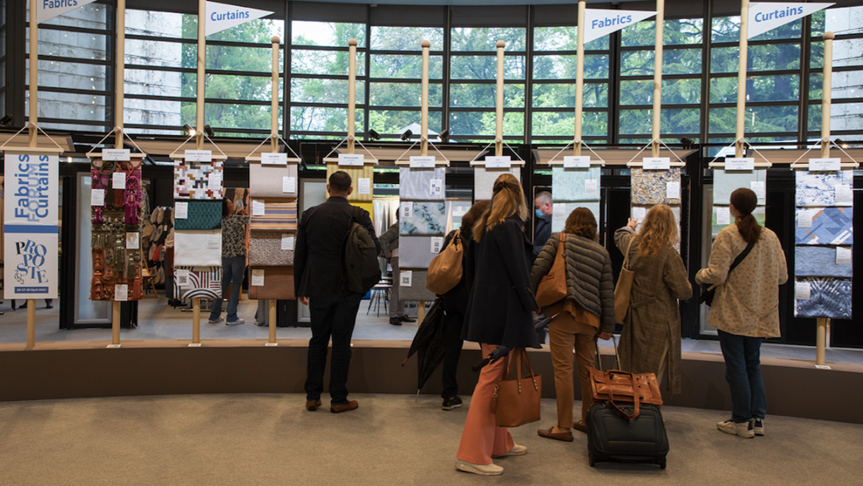 How a small Italian textile fair determines the future of fabric