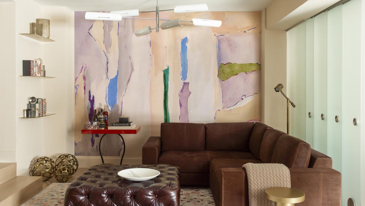 This designer’s creative murals turn walls into works of art