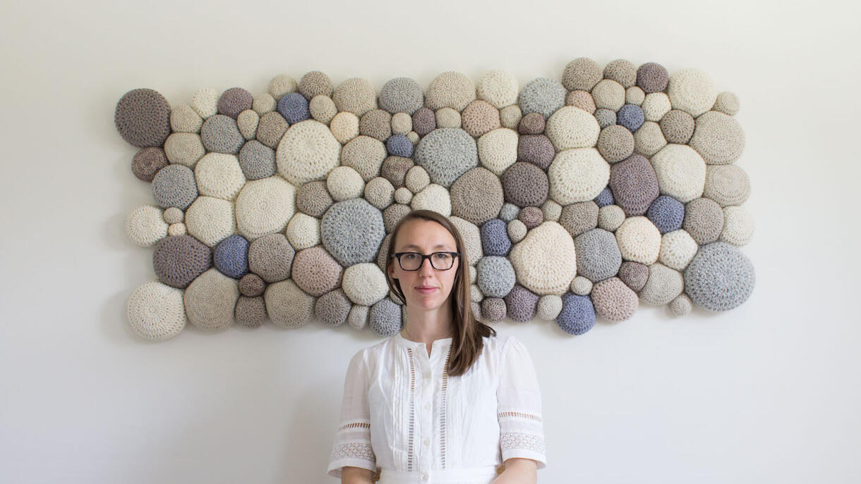 Why this Pennsylvania fiber artist lets the fleece do the talking