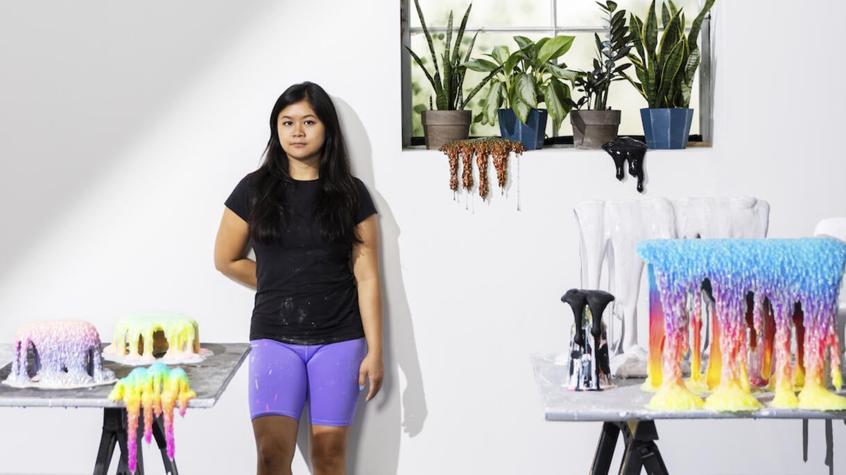 Dan Lam’s psychedelic confections use color theory to convey emotion