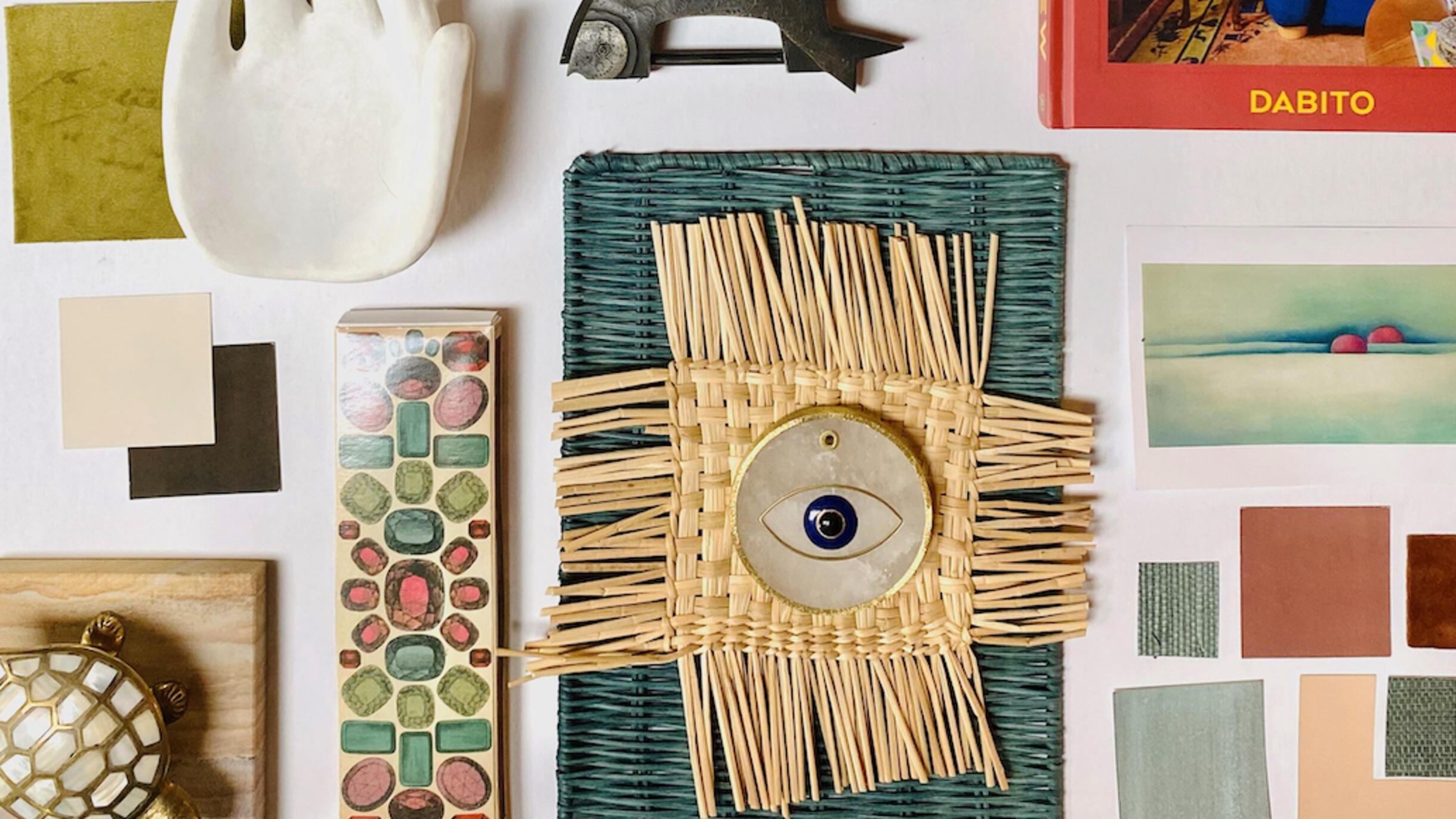 Justina Blakeney’s mystical mix of brick-hued paint, citrusy velvet and ...