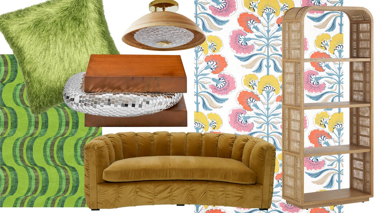 Retro finds to bookmark for next time you need some far-out flair