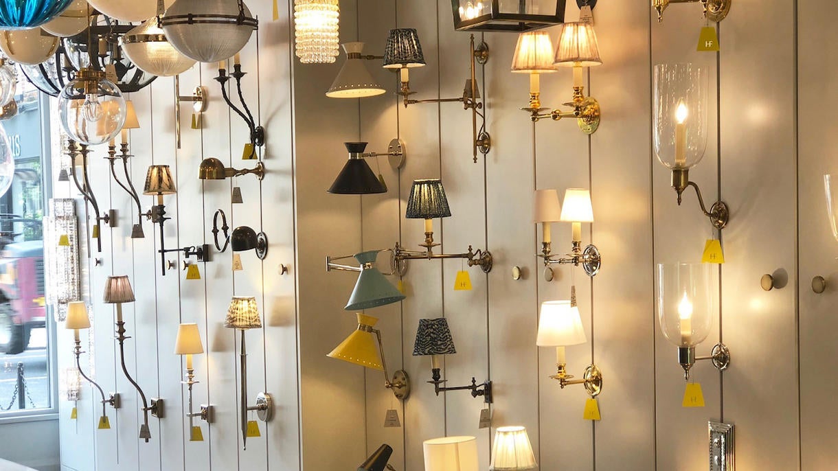 An English lighting maker keeps calm and carries on